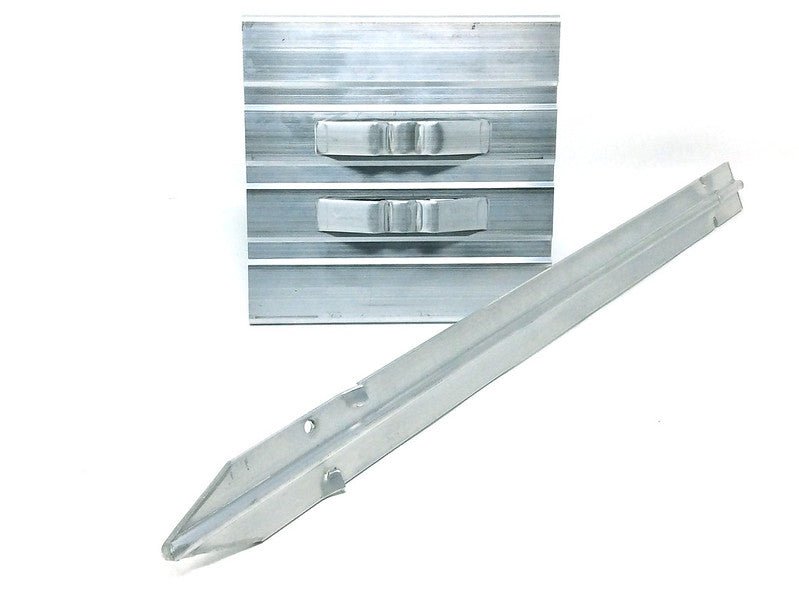 Permaloc CleanLine XL Accessories - 95600 - 6” Mill Finish Adapter w ...